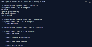 How to Read/Write to a Text (Txt) File in Python