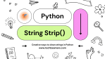 Python String Strip() - TechBeamers