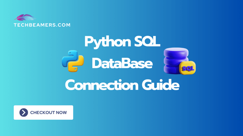 Python SQL for Beginners - TechBeamers