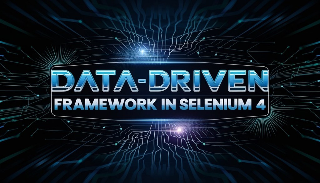 Data-Driven Framework in Selenium 4 - TechBeamers